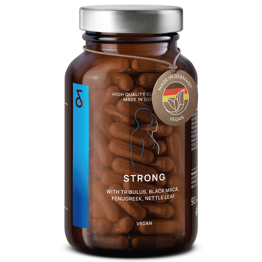 STRONG | Black Maca Complex with Tribulus & Cordyceps