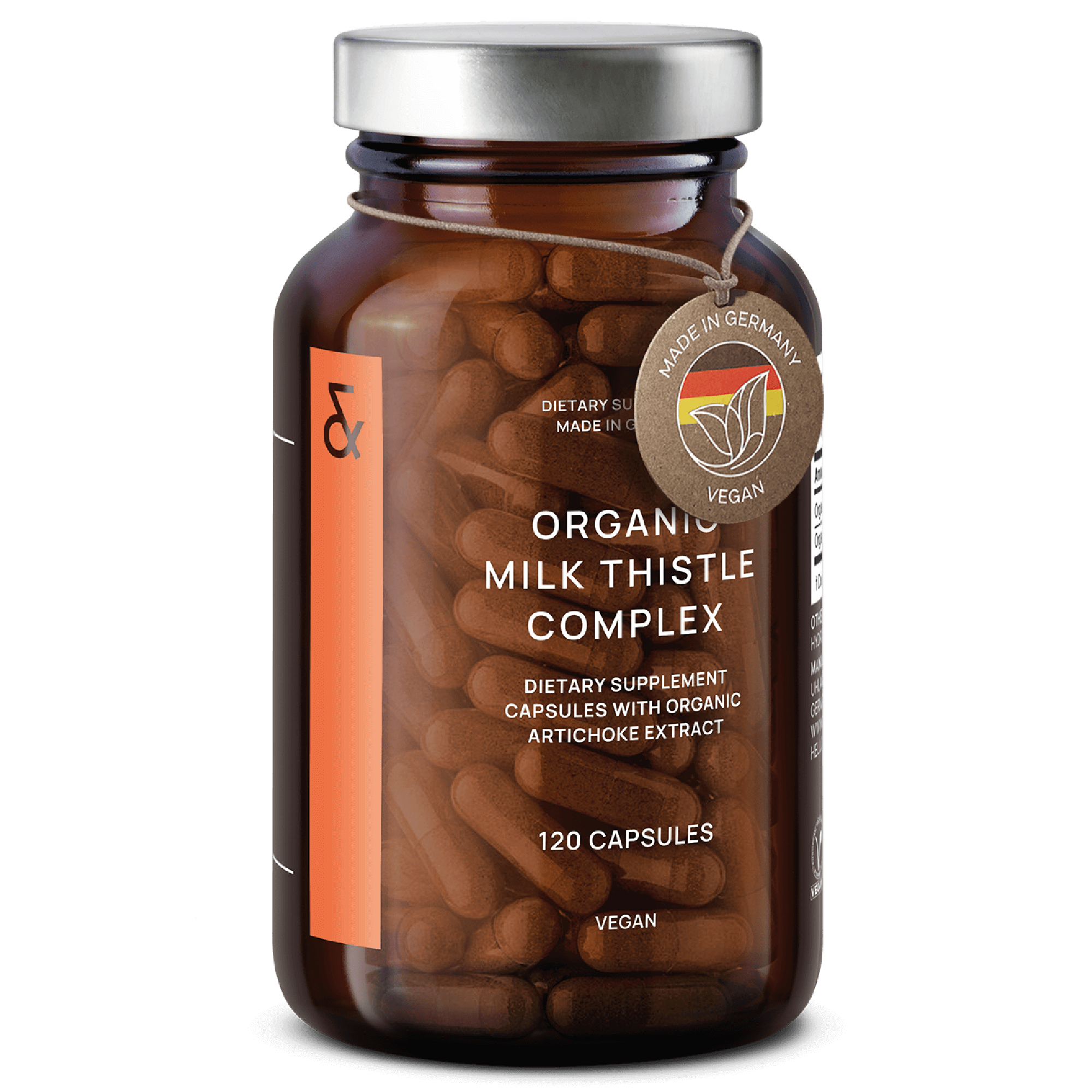 Organic Milk Thistle Complex - 120 Capsules | CLAV