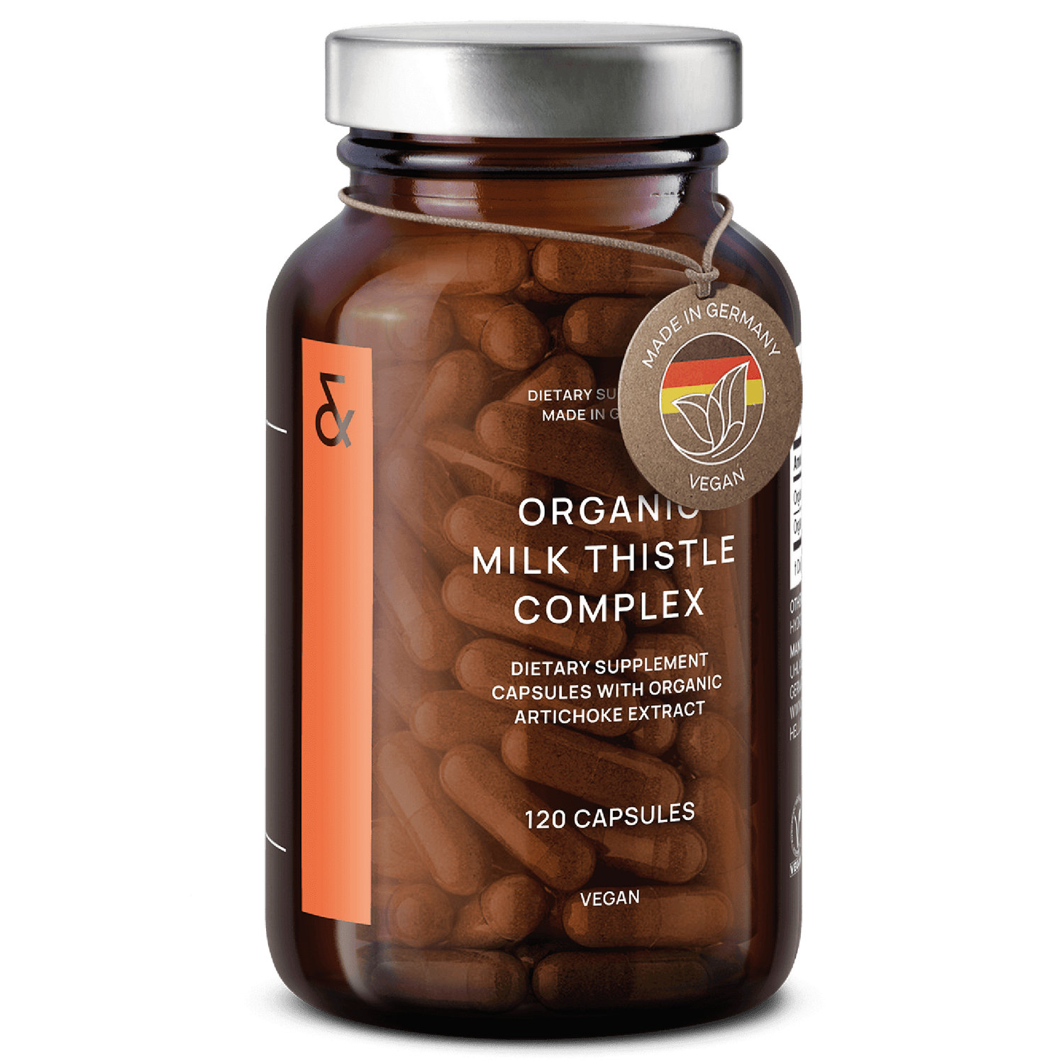 Organic Milk Thistle Complex - 120 Capsules | CLAV