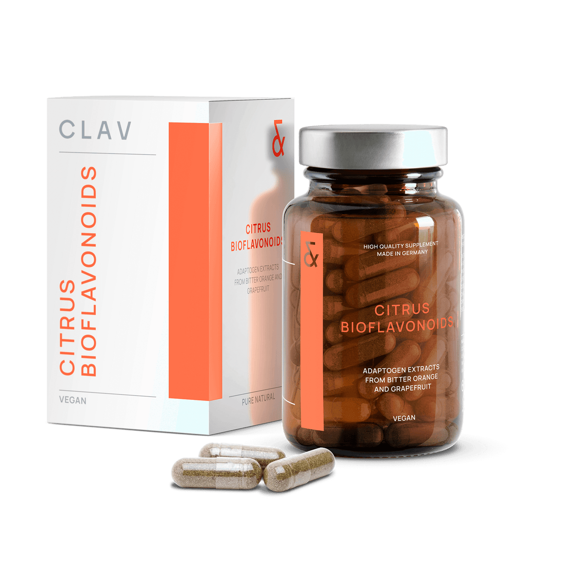 Citrus Bioflavonoids | Grapefruit & Bitter Orange Extract | CLAV